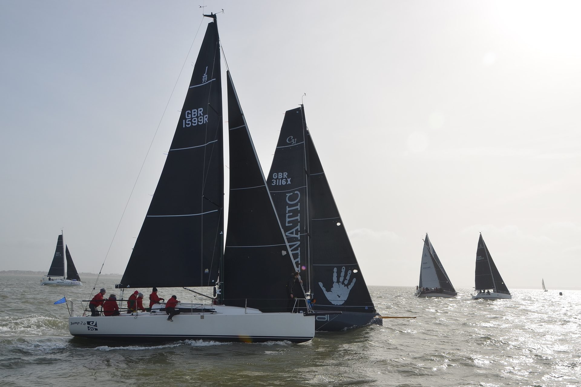 Warsash Spring Series – Week 1 Pictures – Warsash Sailing Club